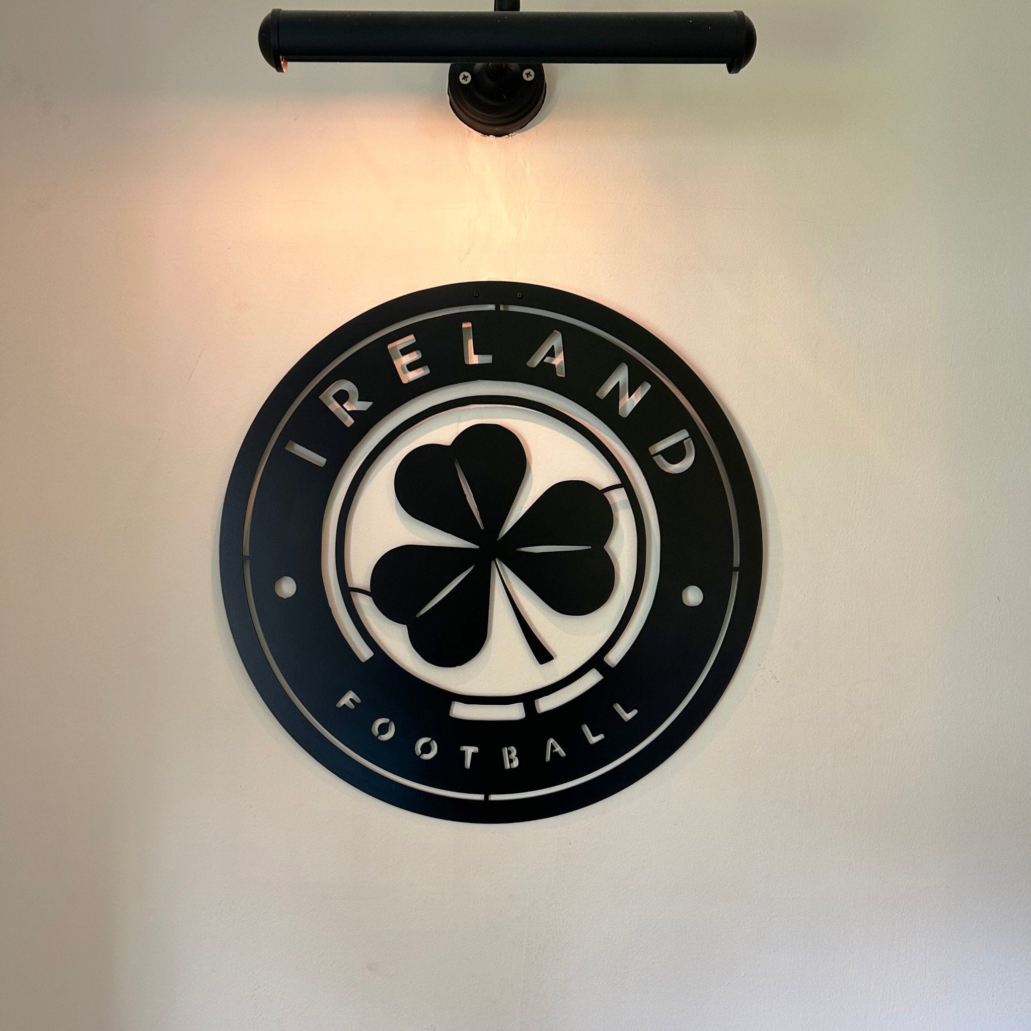 Ireland Football Crest Metal Wall Art