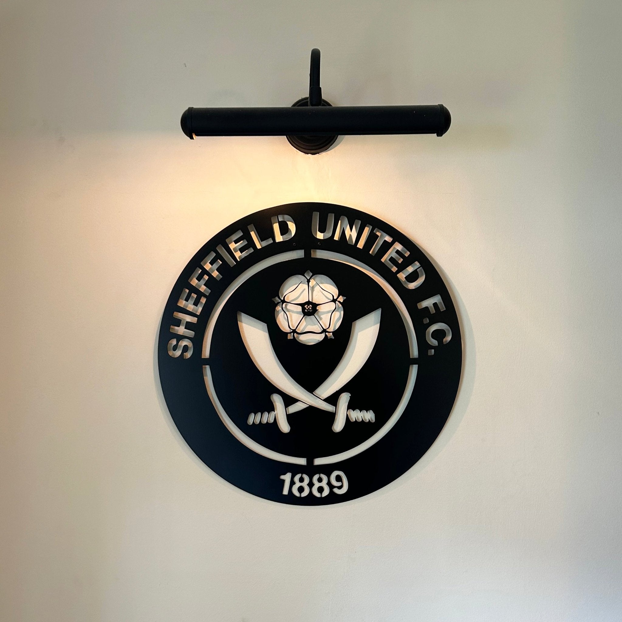 Sheffield United F.C. Crest Metal Wall Art
