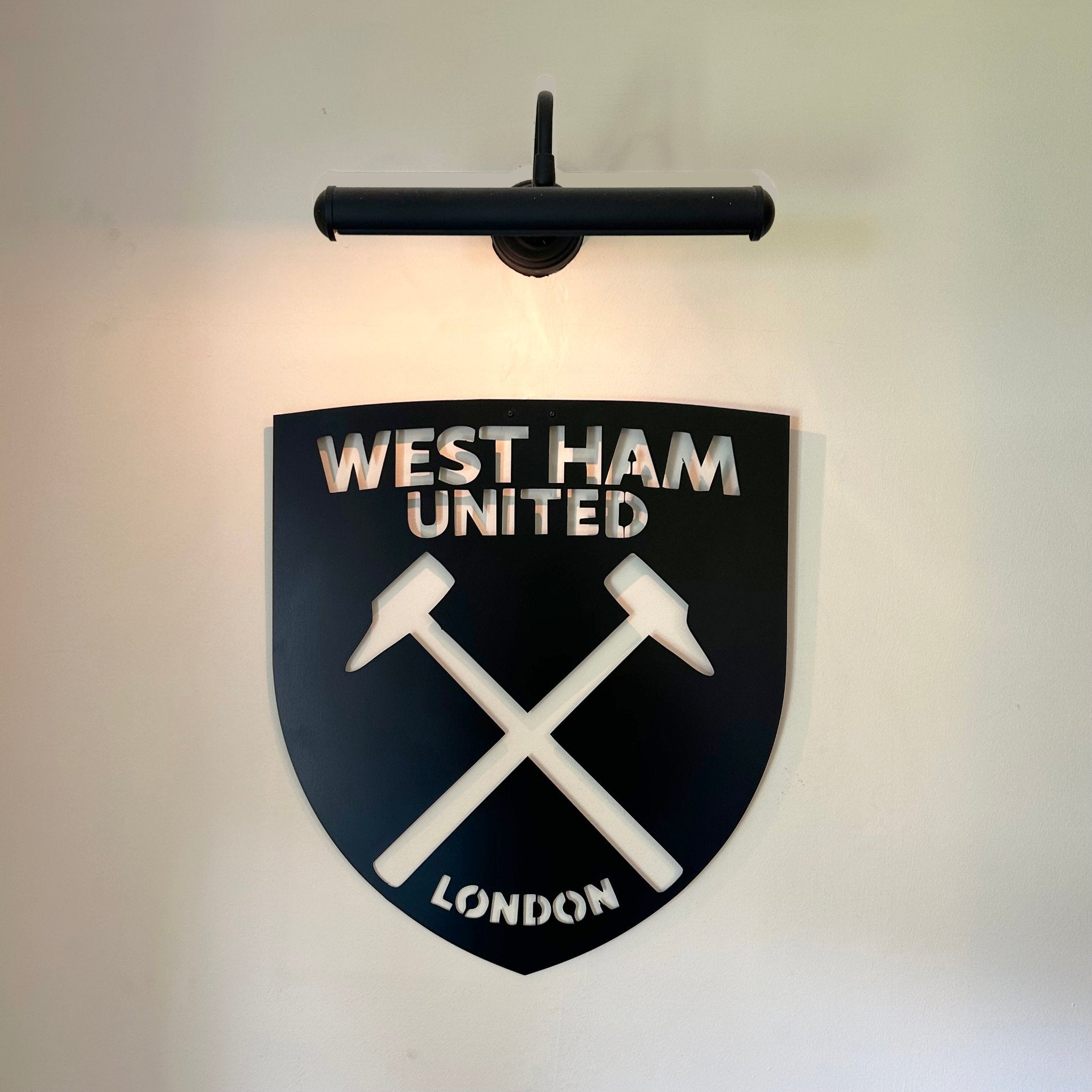 West Ham F.C. Crest Metal Wall Art – The Stainless Community