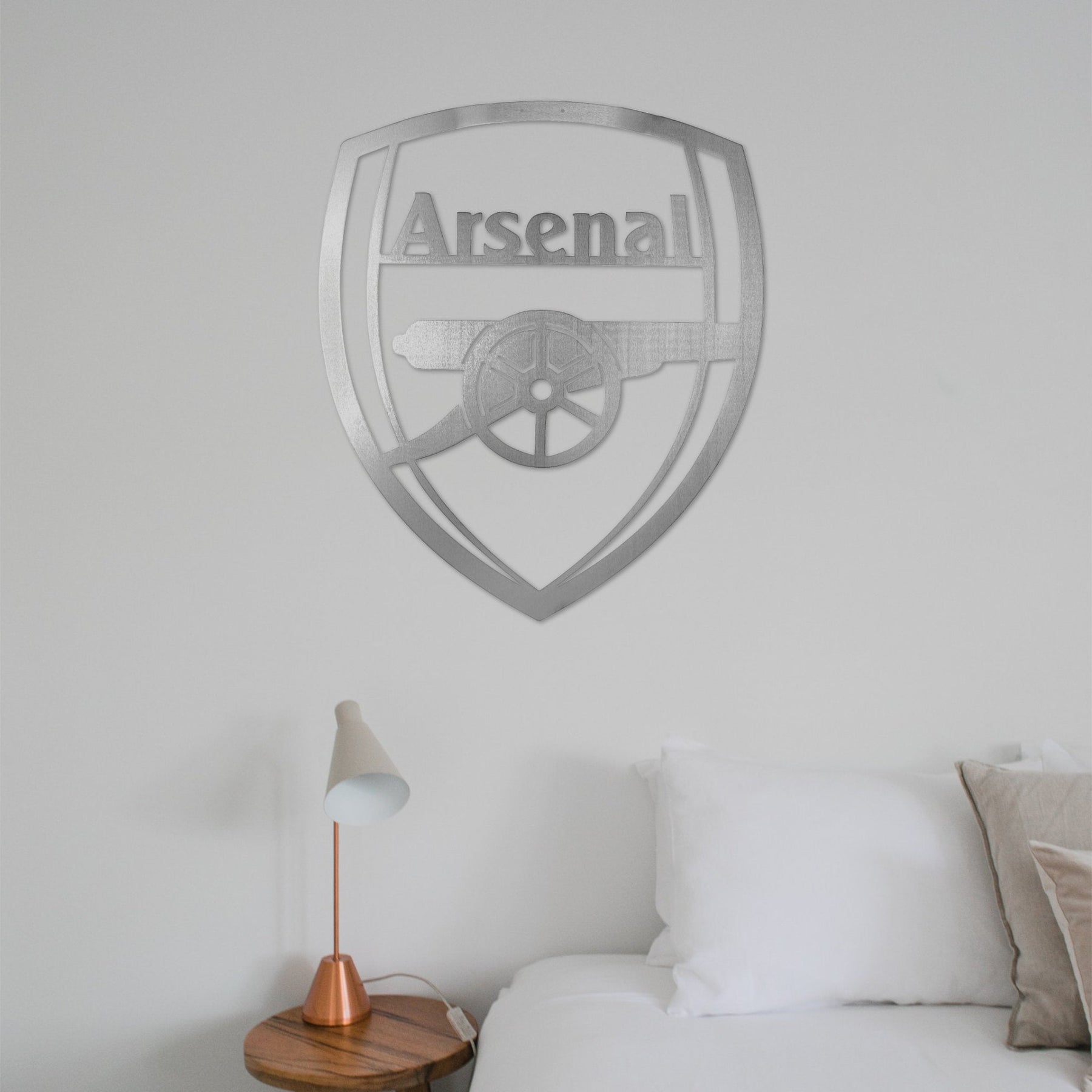 Arsenal Football Crest Metal Wall Art – The Stainless Community