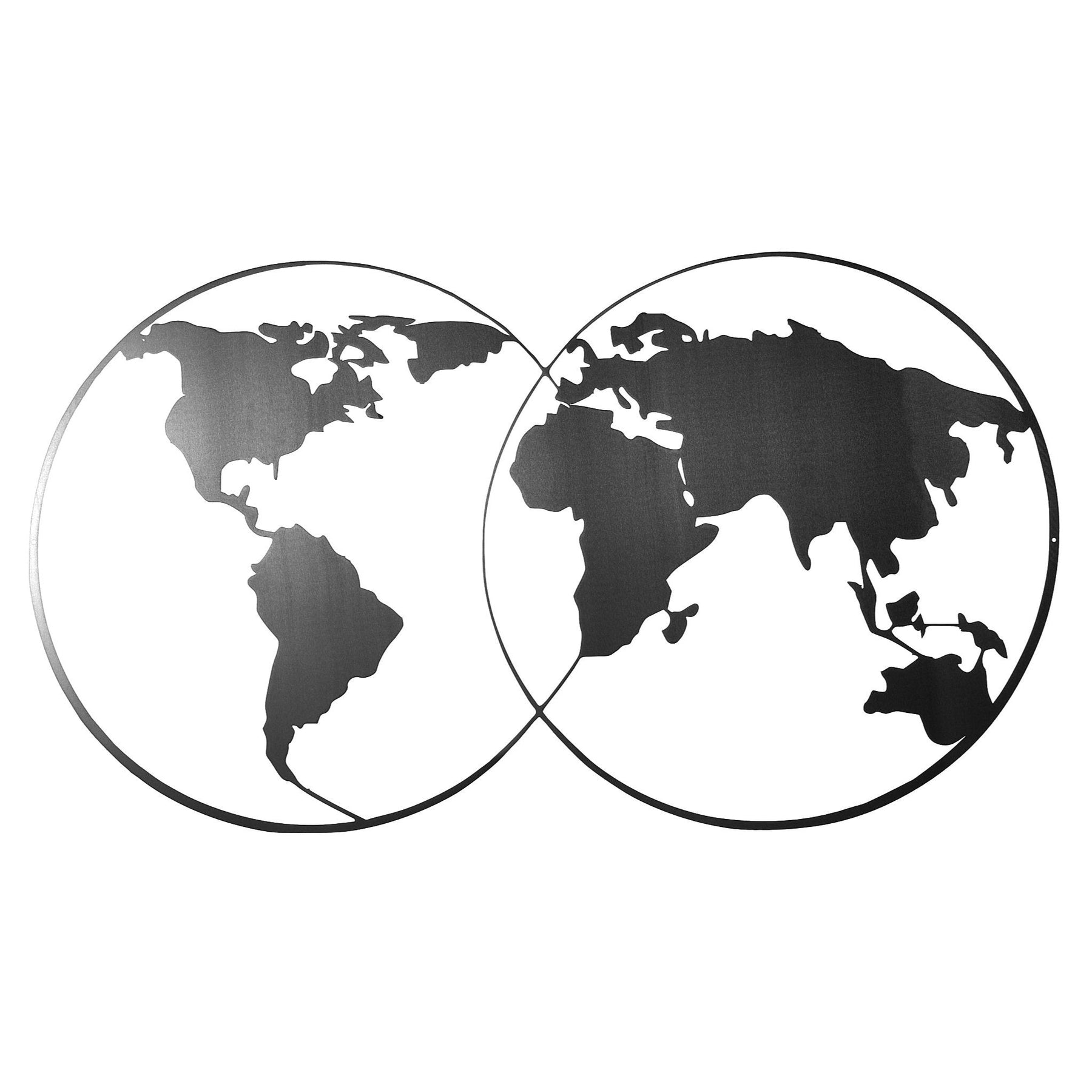 World Map Metal Sign | Wall Art – The Stainless Community